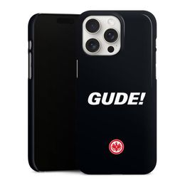 DeinDesign iPhone 15 Pro Max Handy Premium Case Smartphone Handyh&uuml;lle Schutzh&uuml;lle gl&auml;nzend Bundesliga Eintracht Frankfurt Official Licensed Product Premium Case