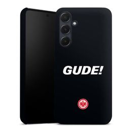 DeinDesign Galaxy A55 5G Handy Premium Case Smartphone Handyh&uuml;lle Schutzh&uuml;lle gl&auml;nzend Bundesliga Eintracht Frankfurt Official Licensed Product Premium Case
