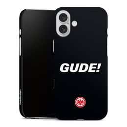 DeinDesign iPhone 16 Plus Handy Premium Case Smartphone Handyh&uuml;lle Schutzh&uuml;lle matt Bundesliga Eintracht Frankfurt Official Licensed Product Premium Case