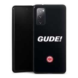 DeinDesign Galaxy S20 FE Handy Silikon H&uuml;lle Case schwarz Handyh&uuml;lle Bundesliga Official Licensed Product Eintracht Frankfurt