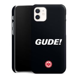 DeinDesign iPhone 12 mini Handy Premium Case Smartphone Handyh&uuml;lle Schutzh&uuml;lle gl&auml;nzend Bundesliga Eintracht Frankfurt Official Licensed Product Premium Case