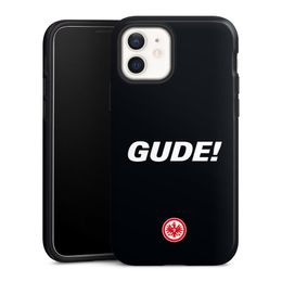 DeinDesign iPhone 12 mini Handy Panzer Handyh&uuml;lle robuste Outdoor H&uuml;lle Schutzh&uuml;lle gl&auml;nzend Bundesliga Eintracht Frankfurt Official Licensed Product Tough Case