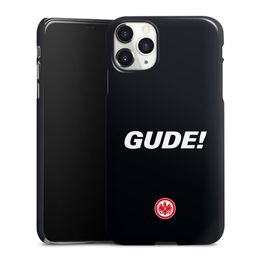 DeinDesign iPhone 11 Pro Max Handy Premium Case Smartphone Handyh&uuml;lle Schutzh&uuml;lle gl&auml;nzend Bundesliga Official Licensed Product Eintracht Frankfurt Premium Case