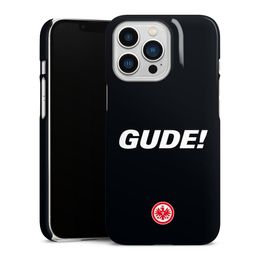 DeinDesign iPhone 13 Pro Handy Premium Case Smartphone Handyh&uuml;lle Schutzh&uuml;lle gl&auml;nzend Bundesliga Eintracht Frankfurt Official Licensed Product Premium Case