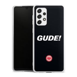 DeinDesign Galaxy A33 5G Handy Silikon H&uuml;lle Case transparent Handyh&uuml;lle Bundesliga Official Licensed Product Eintracht Frankfurt Silikon Case