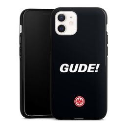 DeinDesign iPhone 12 mini Handy Silikon H&uuml;lle Case schwarz Handyh&uuml;lle Bundesliga Eintracht Frankfurt Official Licensed Product