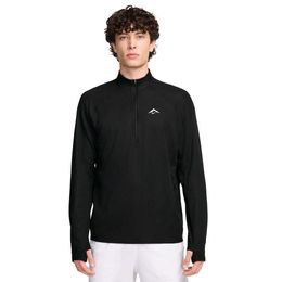 Nike Trail Dri-FIT Long-Sleeve Half-Zip Bekleidung Herren schwarz
