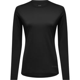 Gore Everyday LS Solid Shirt Bekleidung Damen schwarz