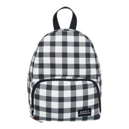 Tagesrucksack Roxy "Always Core Canvas", Damen, grau (anthrazit check me out big yw), Baumwolle, Rucks&auml;cke