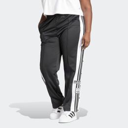 Sporthose adidas originals "ADIBREAK PANTS", Herren, Gr. 1X (46/48), N-Gr, schwarz (schwarz,), Obermaterial: 100% Polyester, clean, Hosen Sporthose, Knopfhose, Knopfleiste am Bein