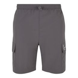 Cargoshorts Karl Kani "Karl Kani Herren", Herren, Gr. L, US-Gr&ouml;&szlig;en, anthrazit, 100% Polyester, normal, Hosen