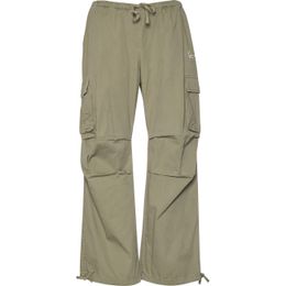 Stoffhose Karl Kani "Karl Kani Herren", Herren, Gr. M, US-Gr&ouml;&szlig;en, dusty gr&uuml;n, 100% Baumwolle, relaxed fit, Hosen Stoffhose