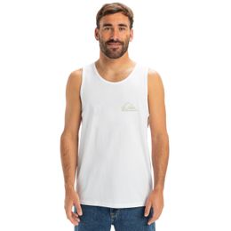 Tanktop Quiksilver "EV Comp Logo", Herren, Gr. L, wei&szlig;, Obermaterial: 100% Walkfrottier;, Tops Tanktop