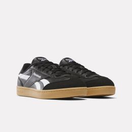 Sneaker Reebok CLASSIC "REEBOK SMASH EDGE", Kinder, Gr. 39, schwarz, ftwrwei&szlig;, rgum1, Synthetik, Schuhe Sneaker