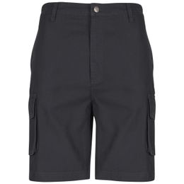 Cargoshorts Karl Kani "Karl Kani Herren Retro Washed Cargo Shorts", Herren, Gr. L, US-Gr&ouml;&szlig;en, schwarz, 100% Baumwolle, unifarben, normal, Hosen