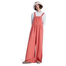 Jumpsuit Roxy "Easy Isle", Damen, Gr. L, US-Gr&ouml;&szlig;en, apricot brandy, Obermaterial: 85% Viskose, 15% Leinen;, Overalls Jumpsuit
