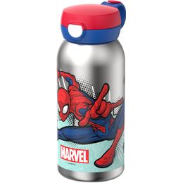 Mepal Campus Edelstahl Trinkflasche mit Klappdeckel auslaufsicher 600 ml Spiderman - Isolierflaschen & Isobeh&auml;lter