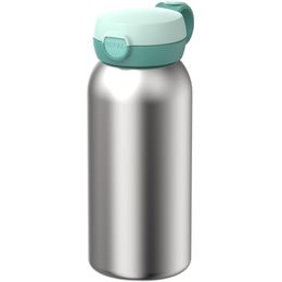 Mepal Campus Edelstahl Trinkflasche mit Klappdeckel auslaufsicher 600 ml Cool mint - Isolierflaschen & Isobeh&auml;lter