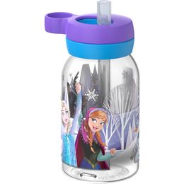 Mepal Campus Kinder Trinkflasche mit Trinkhalm und auslaufsicherem Verschluss 450 ml Frozen Friends - Trinkflaschen