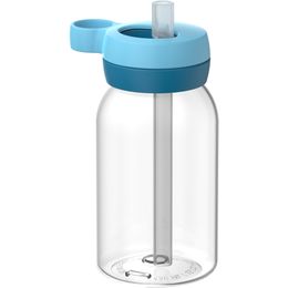 Mepal Campus Kinder Trinkflasche mit Trinkhalm und auslaufsicherem Verschluss 450 ml Cool blue - Trinkflaschen