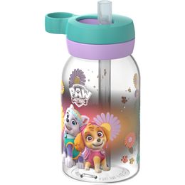 Mepal Campus Kinder Trinkflasche mit Trinkhalm und auslaufsicherem Verschluss 450 ml Paw Patrol Girls - Trinkflaschen