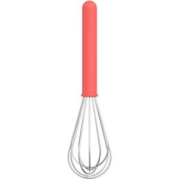 Mepal Chef It Edelstahl Schneebesen aus Polypropylen mit ergonomischem Griff 25 cm coral - Kochbesteck