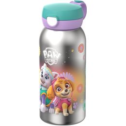 Mepal Campus Edelstahl Trinkflasche mit Klappdeckel auslaufsicher 600 ml Paw Patrol Girls - Isolierflaschen & Isobeh&auml;lter