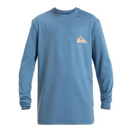 Neopren Shirt Quiksilver "Everyday Surf", Kinder, Gr. 10, blau (coronet blau), Obermaterial:92% Microfaser, 8% Elasthan;, Shirts Neopren Shirt