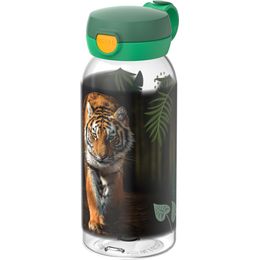 Mepal Campus Kinder-Trinkflasche mit Klappdeckel auslaufsicher 600 ml Wild Tiger - Trinkflaschen
