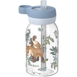 Mepal Campus Kinder Trinkflasche mit Trinkhalm und auslaufsicherem Verschluss 450 ml Forest Friends - Trinkflaschen