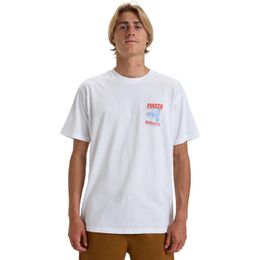 T-Shirt Billabong "Lunch Break", Herren, Gr. XS, wei&szlig;, Obermaterial: 100% Walkfrottier;, Shirts T-Shirt
