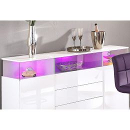 LED Unterbauleuchte Home Affaire, bunt, B:5,2cm H:1cm T:5,2cm, Leuchten, LED Unterbauleuchte