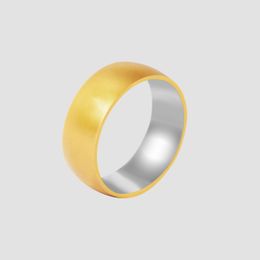 Adelia&acute;s Fingerring ADELIA&acute;S "Herren Ring aus Edelstahl" Gr. 56, gold, Fingerringe, Herren, 56, Edelstahl, Fingerring