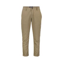 Chinohose Lerros "Chino mit Microstruktur, Comfort Fit", Herren, Gr. 40, L&auml;nge 34, brindle beige, 98% Baumwolle, 2% Elasthan, Hosen Chinohose