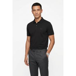 Poloshirt BOSS Green "Pio 2", Herren, Gr. XL, schwarz001, Jersey, Obermaterial: 100% Baumwolle, unifarben, regular fit normal, Rippstrickb&uuml;ndchen, Shirts Poloshirt