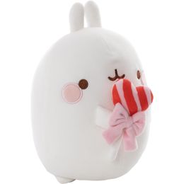 Kuscheltier Nici "MOLANG mit Lolli, 48cm", wei&szlig;, Pl&uuml;schfiguren, KinderB:32cm H:48cm L:25cm, Polyester, Kuscheltier, mit Lolli, B:32cm H:48cm L:25cm