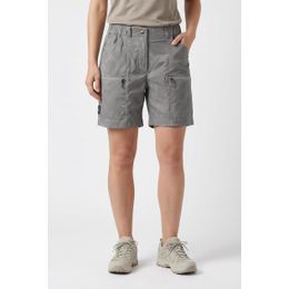 Shorts CMP, Damen, Gr. L, N-Gr, dove grau, li, Obermaterial: 100% Polyester, Hosen Shorts, sportlicher Stil, f&uuml;r sportliche Aktivit&auml;ten und Outdoor-Abenteuer