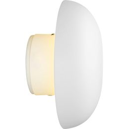 REALITY LEUCHTEN LED Wandleuchte "DAVEY, runde Akku Wandlampe mit Touchdimmer, USB-Anschluss &Oslash; 15,5 cm", wei&szlig; matt, 1, &Oslash; 15,5cm, 1 Stk., Leuchten, Indoor Akku Wandlampe, einfache Wandbefestigung, Tiefe 8,5 cm, LED Wandleuchte