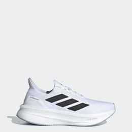 Laufschuh adidas Performance "ULTRABOOST 5X", Damen, Gr. 40,5, cloud wei&szlig;, core schwarz, halo silber, Synthetik, Textil, Schuhe Laufschuh, EQT Colorway