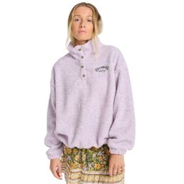 Sweatshirt Billabong "Run The Road", Damen, Gr. XS, violet ice, Obermaterial: 100% Microfaser;, Sweatshirts Sweatshirt