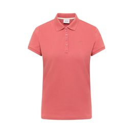 Kurzarmshirt Mustang "Damen Style Tara", Damen, Gr. L, rosa, Piqu&eacute;, 95% Baumwolle, 5% Elasthan, Rundhals, Shirts Kurzarmshirt