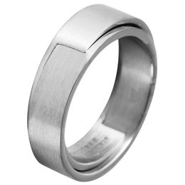 Adelia&acute;s Fingerring ADELIA&acute;S "Herren Ring aus Edelstahl" Gr. 68, silber, Fingerringe, Herren, 68, Edelstahl, Fingerring