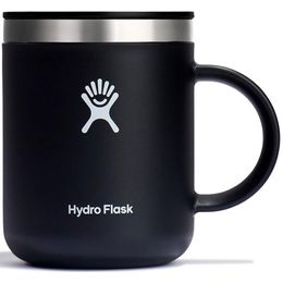 Thermobecher Hydro Flask "12 OZ Mug", schwarz, B:11cm H:11,56cm &Oslash;:8,97cm, Edelstahl, Trinkgef&auml;&szlig;e, Thermobecher, TempShield&trade;-Isolierung, 355 ml