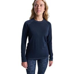 Fleecepullover Roxy "Climate Control", Damen, Gr. L, schwarz, Obermaterial: 50% recyceltem Microfaser, 47% Viskose, 3% Elasthan;, Sweatshirts Fleecepullover