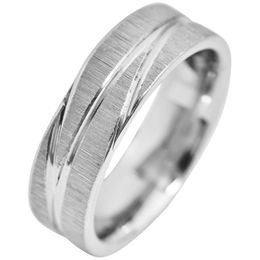 Adelia&acute;s Fingerring ADELIA&acute;S "Herren Ring aus Edelstahl" Gr. 54, silber, Fingerringe, Herren, 54, Edelstahl, Fingerring