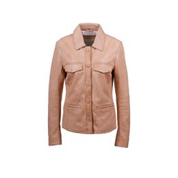 Lederjacke Freaky Nation "Ms.Lea-FN", Damen, Gr. S (36), beige, Oberstoff: 100% Leder; Futter: 100% Baumwolle, normal, Jacken Lederjacke