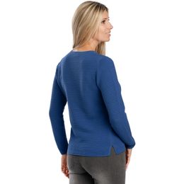 Belmina Damen Reliefpullover