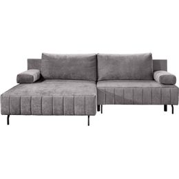 Ecksofa exxpo - SOFA FASHION, cappucino, B:262cm H:93cm T:171cm, Sofas, Ecksofa, inkl. Bettfunktion und Bettkasten, 15cm bodenfrei, Breite 262cm