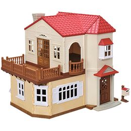 Spielwelt Sylvanian Families "Stadthaus mit Dachzimmer (5716)", bunt, Spielfigurenwelten, Kinder, Kunststoff, Spielwelt