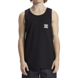 Tanktop DC Shoes "DC Star Pocket", Damen, Gr. L, schwarz, Obermaterial:75% Walkfrottier, 25% Walkfrottier;, Tops Tanktop